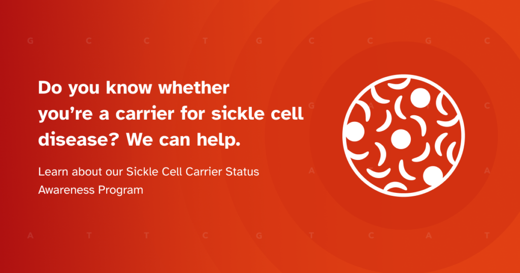 23andMe's Sickle Cell Carrier Status Awareness Program - 23andMe Blog